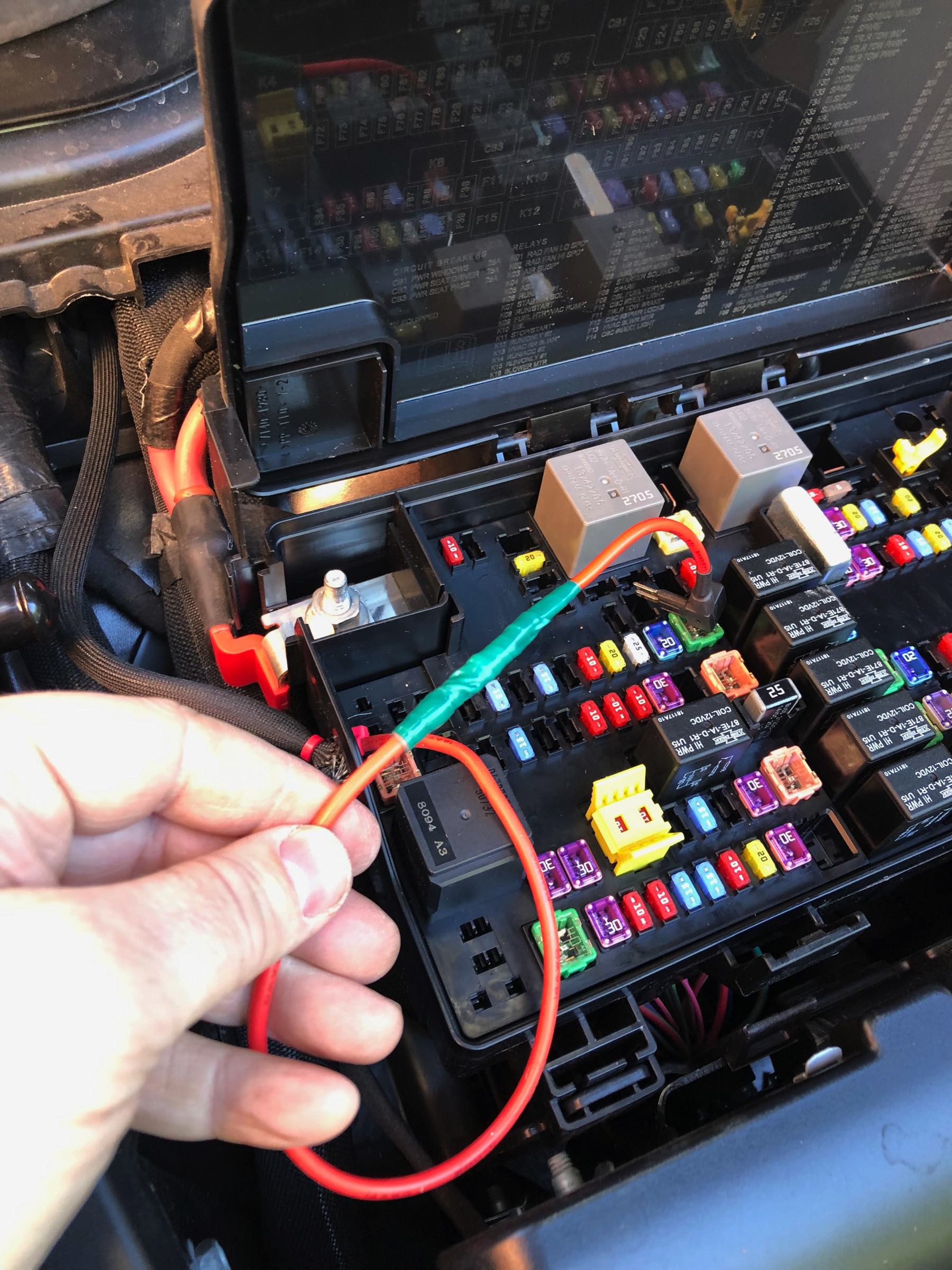 Dodge Durango Dash Cam Hardwire Project